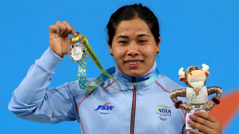 CWC 2022: वेटलिफ्टिंग में भारत का शानदार प्रदर्शन जारी, बिंधारानी ने ...