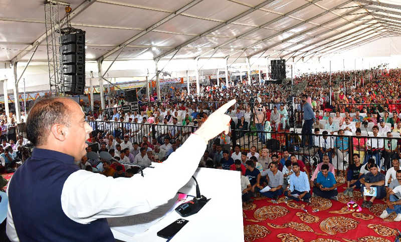 CM Jairam Thakur : हिमाचल में कांग्रेस दिशाहीन पार्टी, सोलन में विपक्ष ...