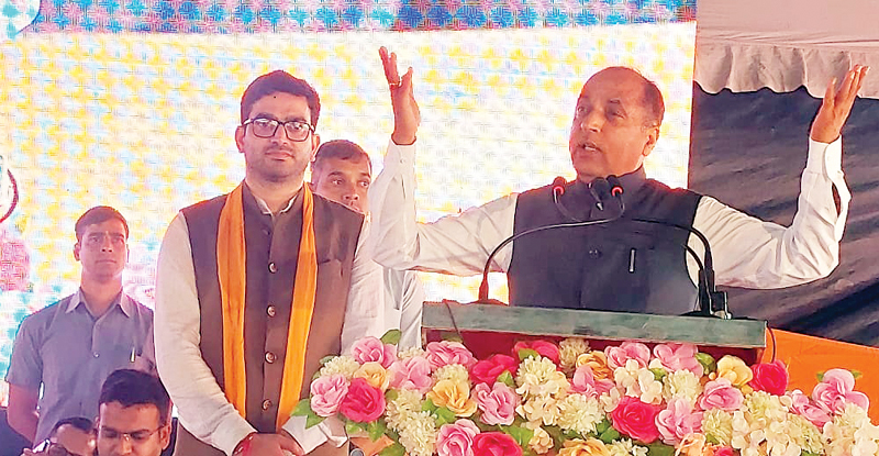 CM jairam : धर्मशाला में बोले सीएम जयराम ठाकुर, विपक्ष ने संकटकाल में ...