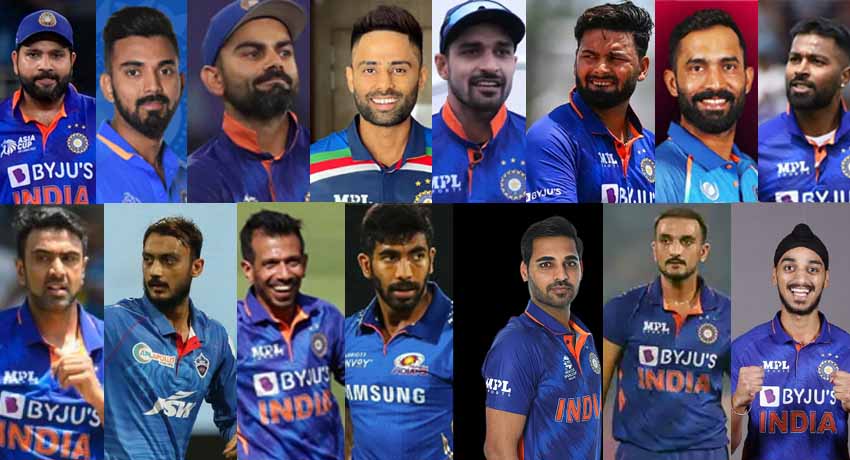 T20 World Cup के लिए टीम इंडिया का ऐलान जडेजा बाहर बुमराह और हर्षल की वापसी Divya Himachal