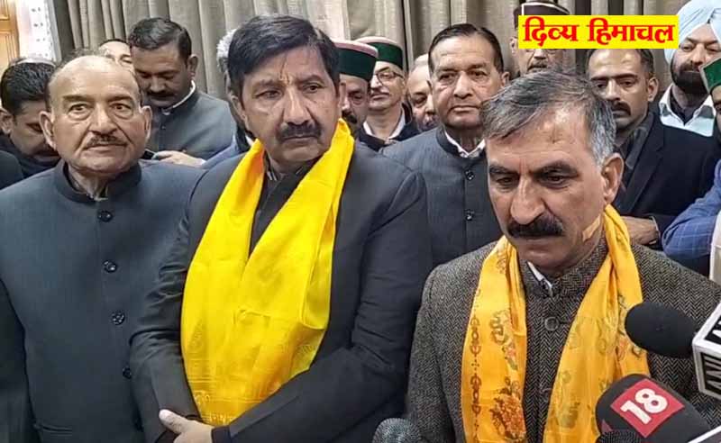 CM Sukhu: सचिवालय पहुंचे मुख्यमंत्री सुखविंदर सुक्खू; साथ हैं डिप्टी ...