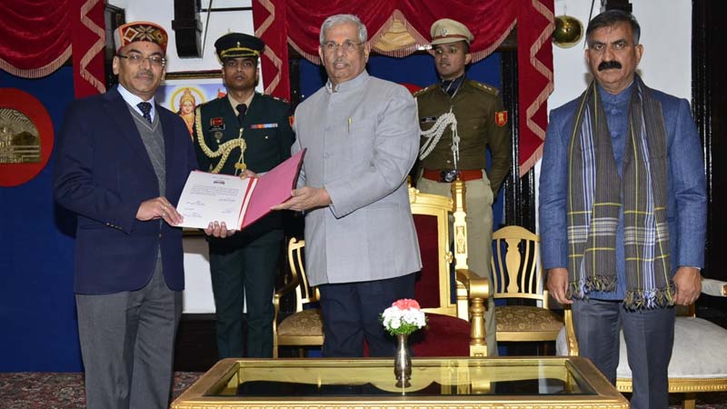 आरडी धीमान ने ली मुख्य सूचना आयुक्त के रूप में शपथ, सीएम सुक्खू भी रहे ...