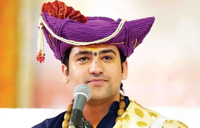 Dhirendra Shastri : बागेश्वर धाम के पीठाधीश्वर धीरेंद्र शास्त्री ने ...