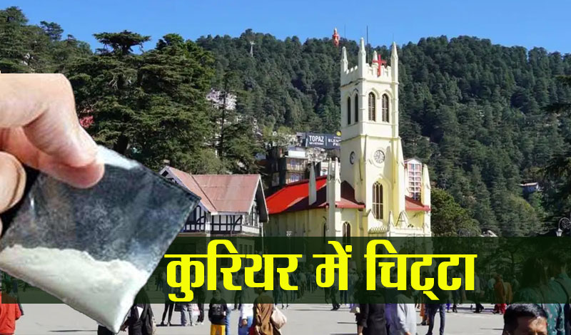 Chitta: वेस्ट बंगाल से शिमला कुरियर हो रहा चिट्टा - Divya Himachal