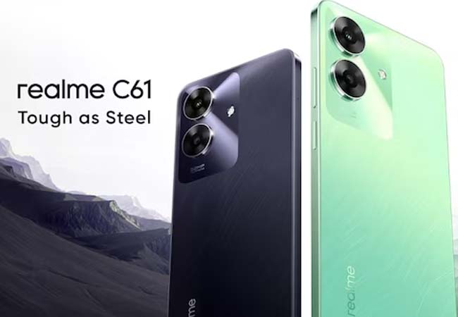 Realme C61 भारत में लांच, कीमत 8 हजार रुपए से भी कम - Divya Himachal