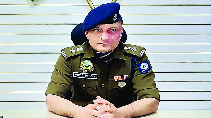 विनोद धीमान जिला बद्दी पुलिस के नए कप्तान... संभाला कार्यभार - Divya ...