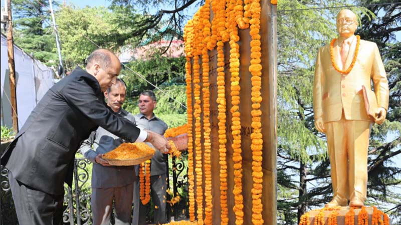 Jairam Thakur: सामाजिक न्याय के योद्धा हैं बाबा साहब, कांग्रेस ने सदा ...