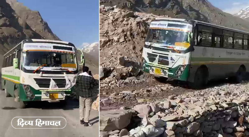 Delhi Leh Bus: देश के सबसे ऊंचे बस रूट पर दौड़ी HRTC, दिल्ली-लेह रूट पर ...